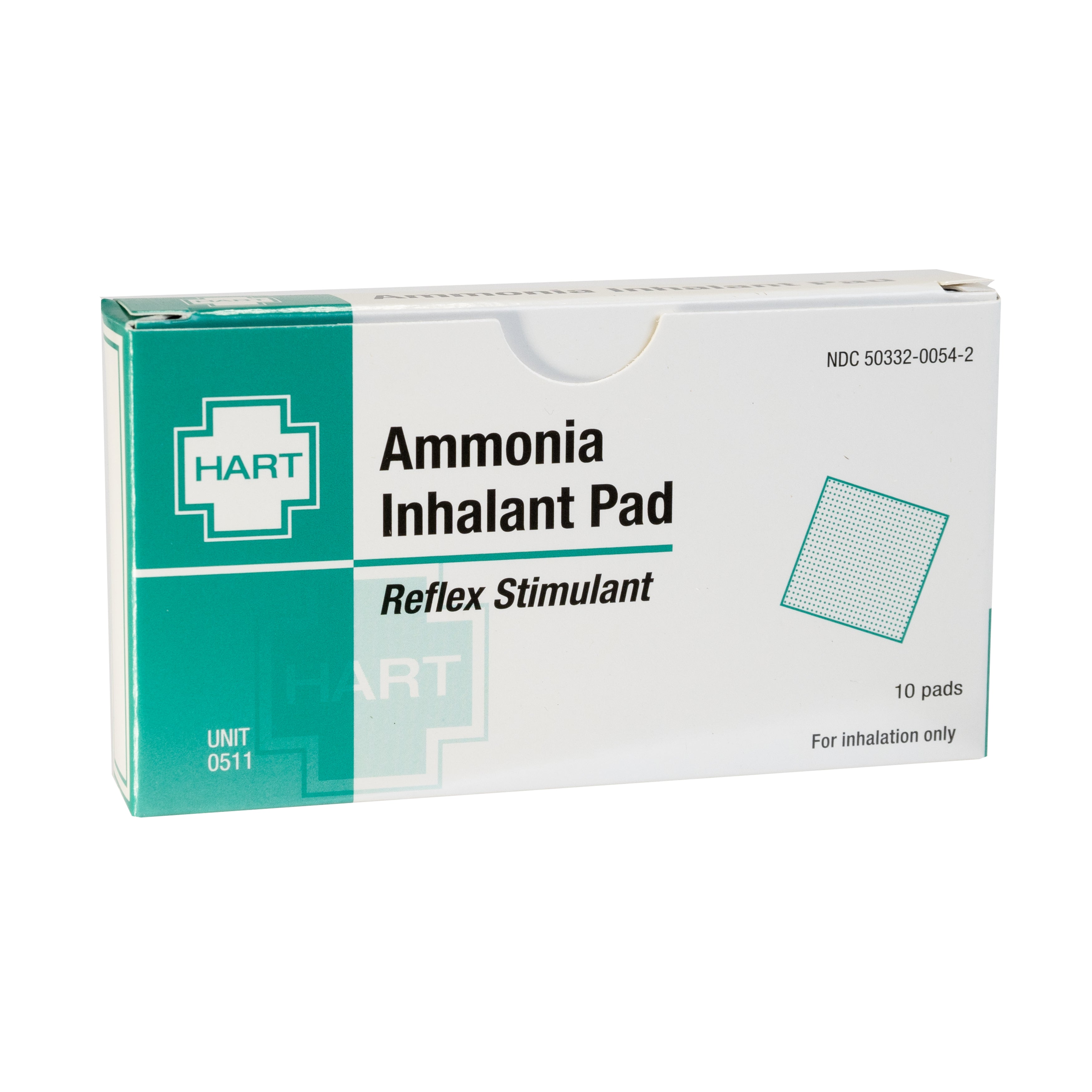 Hart Health 0511 Ammonia Inhalant Pads
